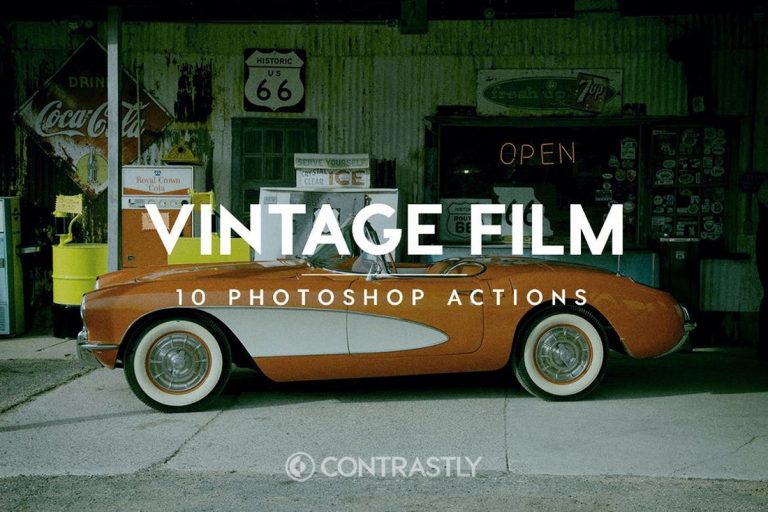 45+ Best Vintage & Retro Photoshop Actions & Effects | Design Shack