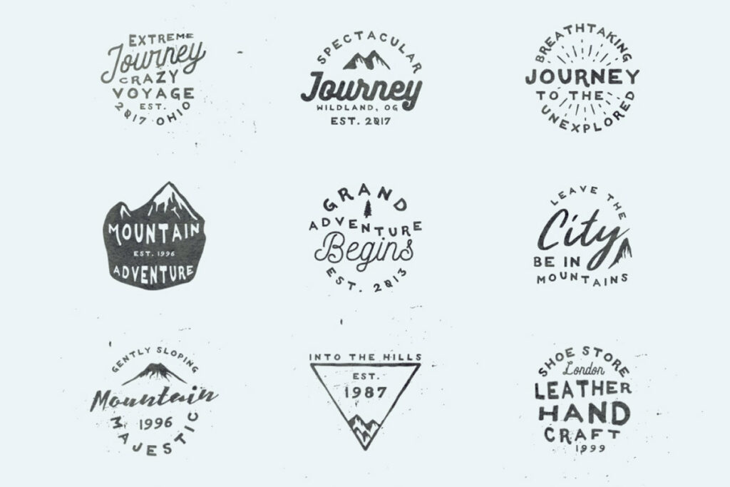 28+ Best Retro & Vintage Logo Templates for 2025 | Design Shack