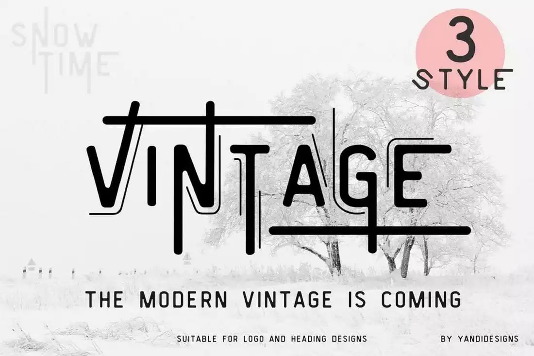 Vintage Modern Fonts | Design Shack
