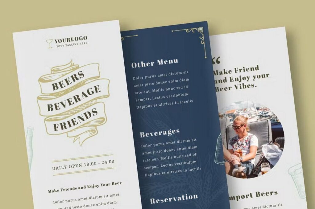 15+ Tips & Ideas for Tri-Fold Brochure Design | Design Shack