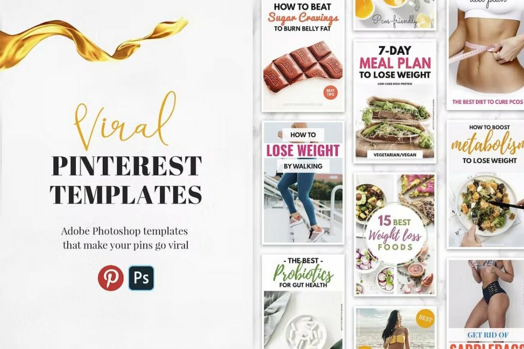 20+ Best Pinterest Templates for Posts & Banners (Free & Pro) | Design ...