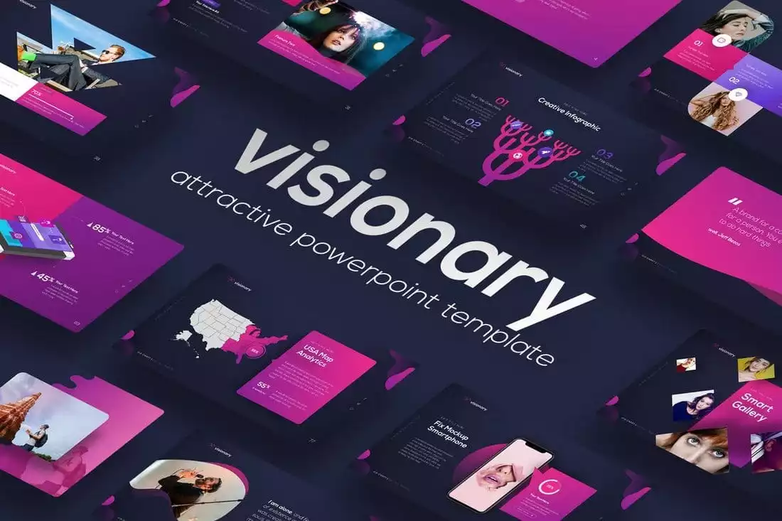 Visionary Attractive PowerPoint Design | Design Shack