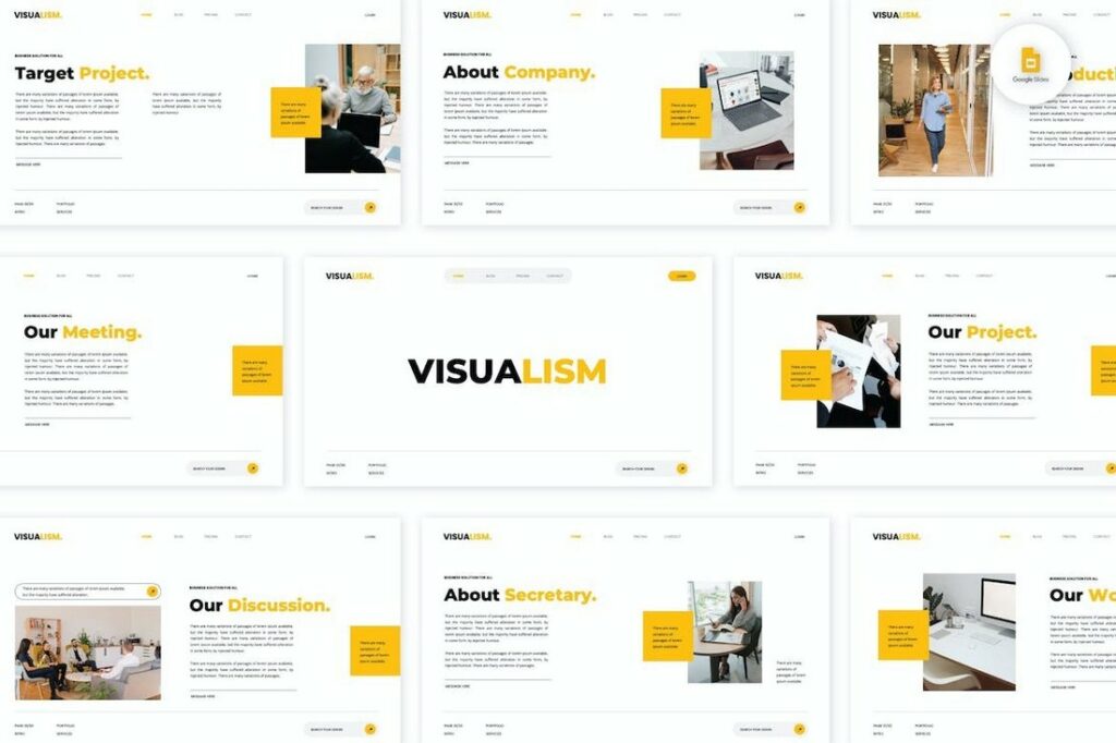 35+ Minimalist + Simple Google Slides Themes (Minimal Designs) | Design ...