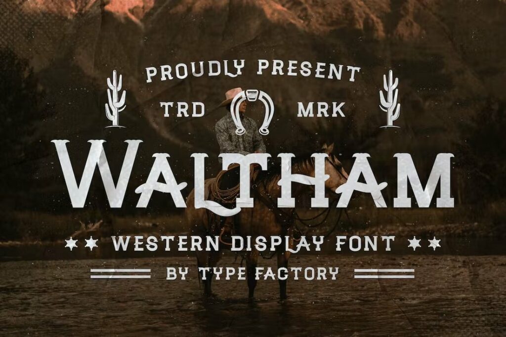 35+ Best Western Fonts (Old Western and Cowboy Typography) - Shack Design