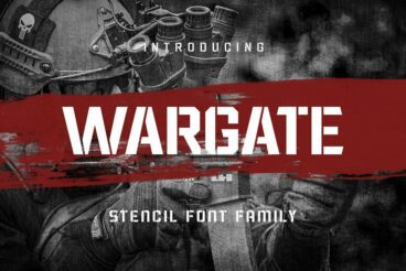 20+ Best Military & Army Fonts (Stencil Style) – Yes Web Designs
