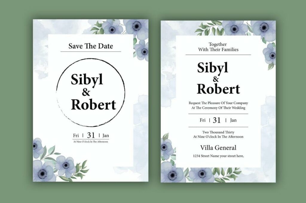25+ Gorgeous Save the Date Wedding Templates (+ Design Tips) – Yes Web ...