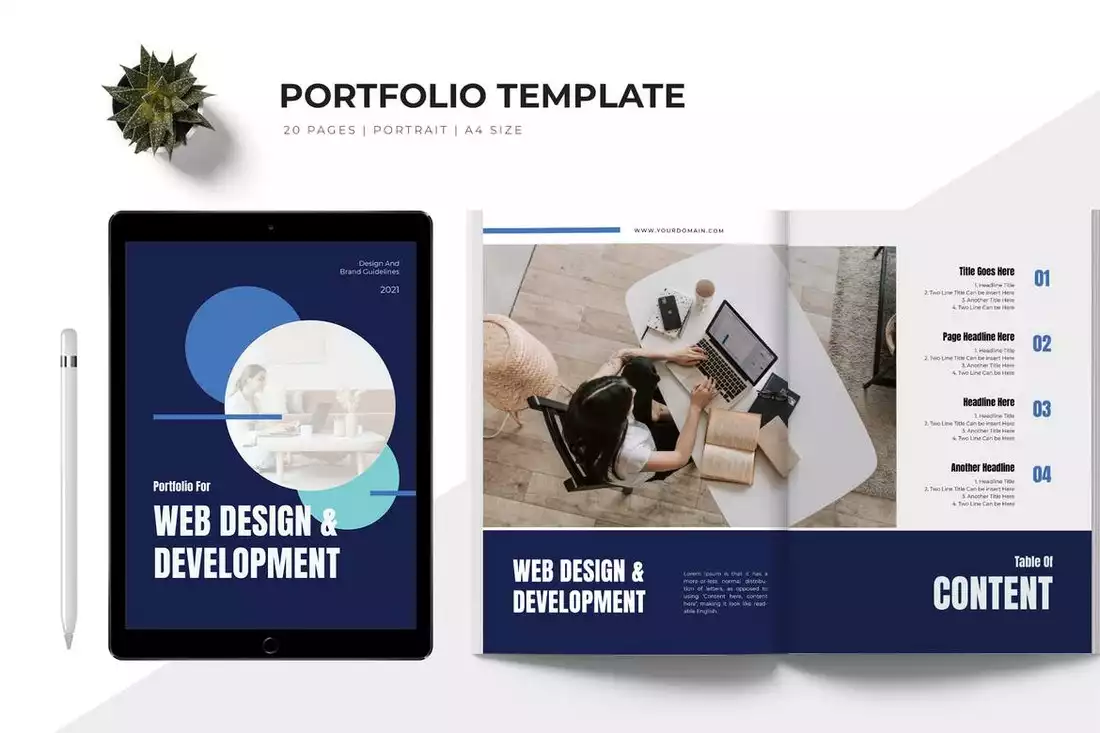 Web Design Portfolio Proposal Word Template | Design Shack