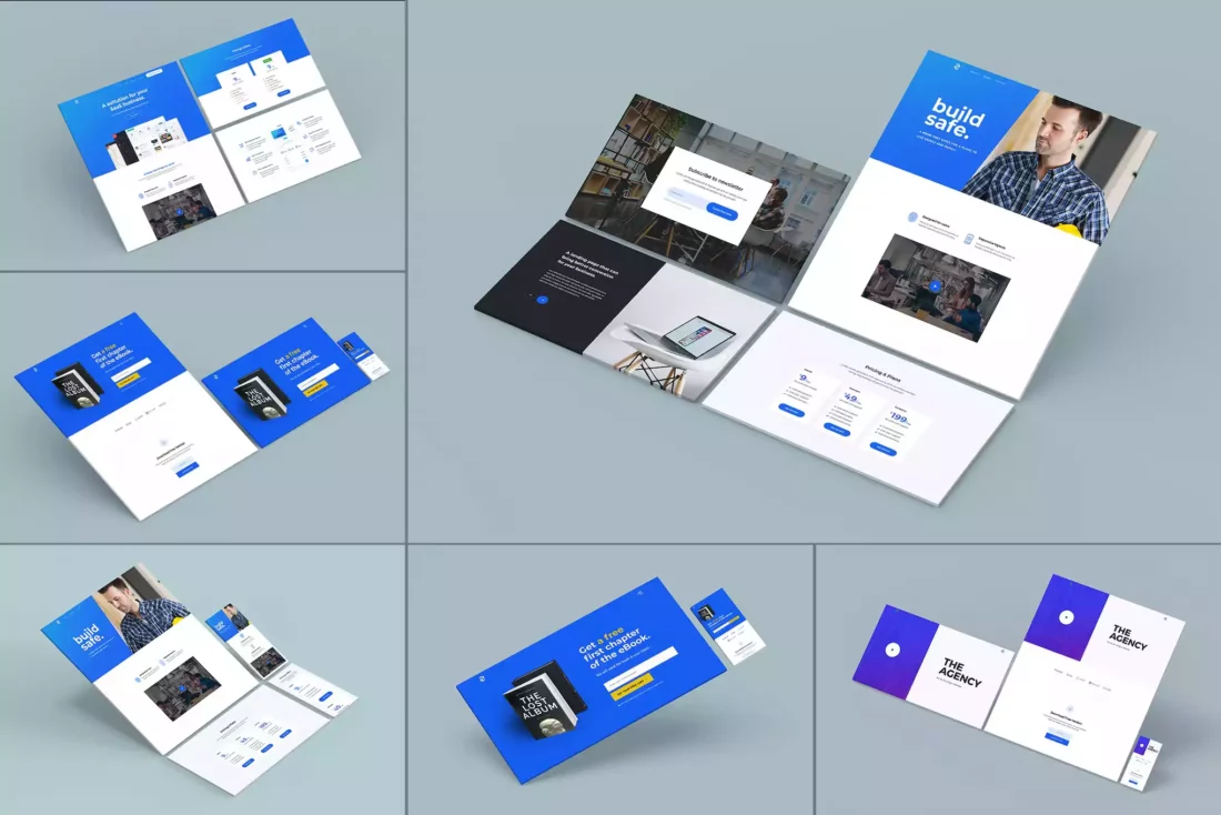 Responsive Website Mockup | Design Shack