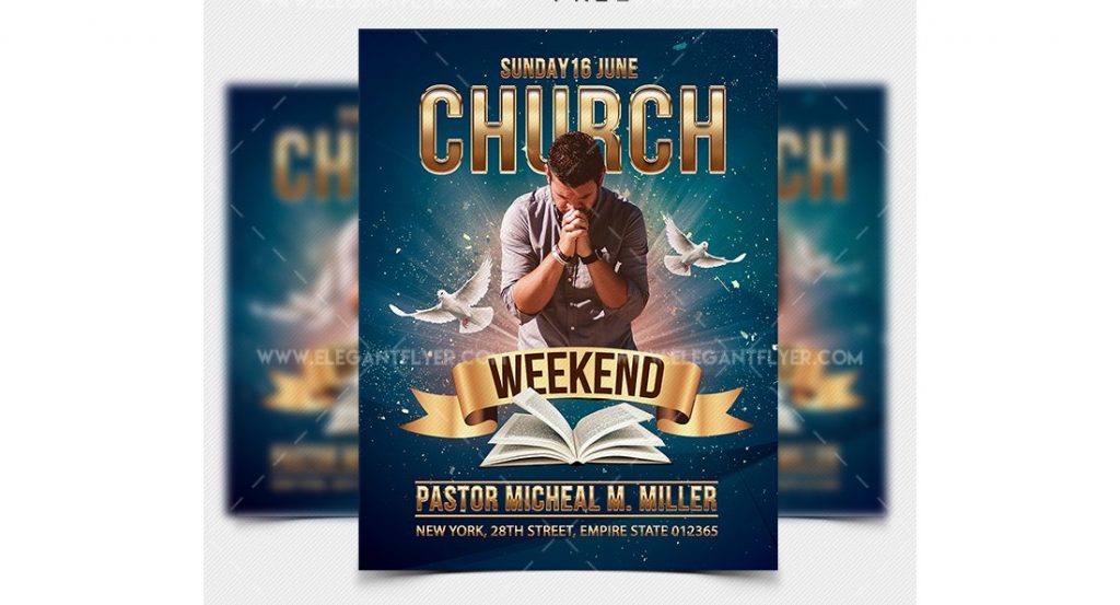 25+ Church Bulletin & Newsletter Templates | Design Shack