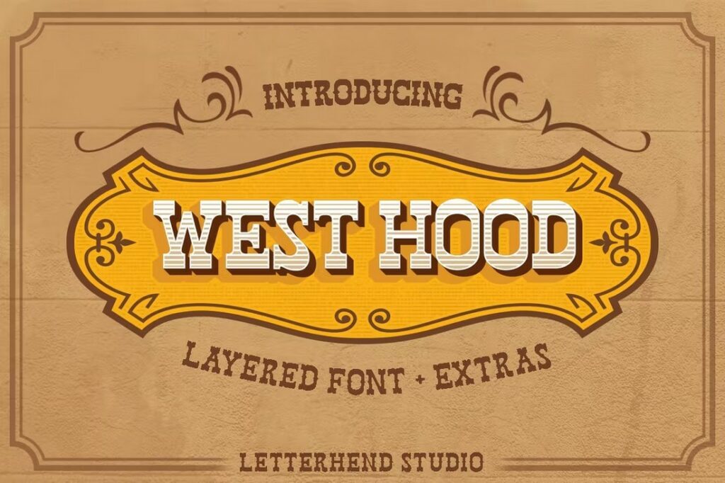 20+ Best Western Fonts (Old Western and Cowboy Typography) | Design Shack