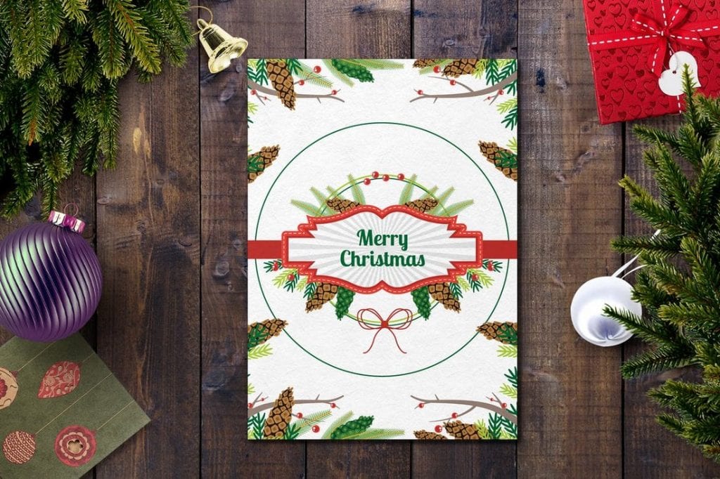 25+ Best Christmas Card Templates for Photoshop – Yes Web Designs