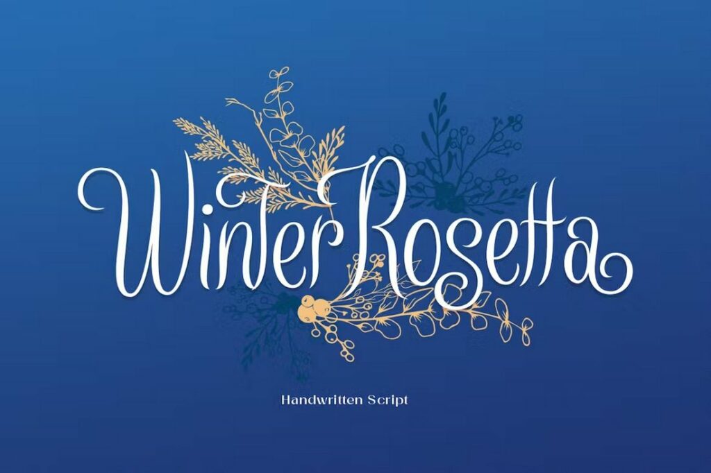 25+ Best Winter, Ice & Snow Fonts (Free & Pro) | Design Shack