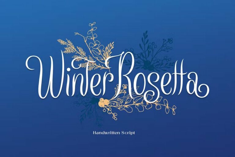 25+ Best Winter, Ice & Snow Fonts (Free & Pro) | Design Shack