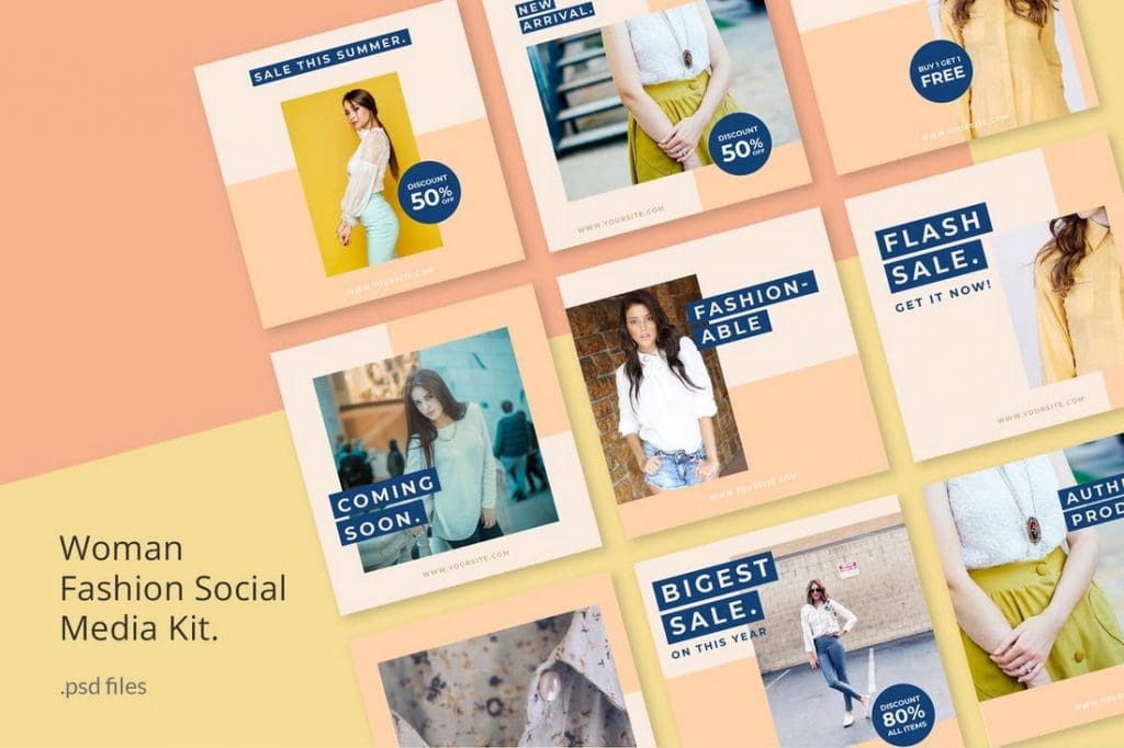 Instagram Post Template Psd 2019 - Madeleinev Design