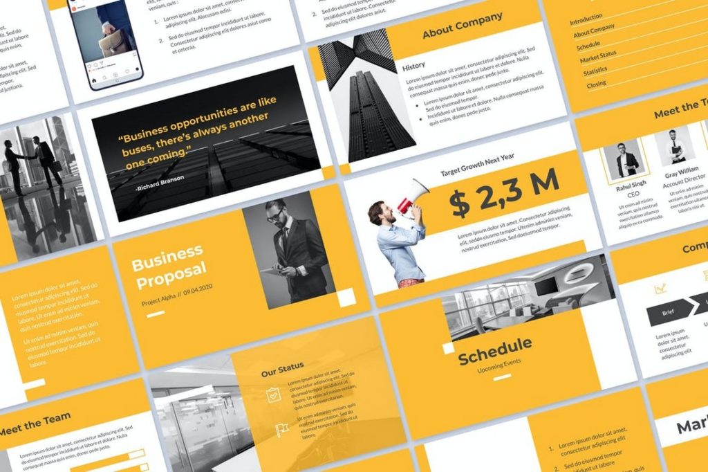 25+ Startup & Business Proposal PowerPoint Templates 2021 – Yes Web Designs