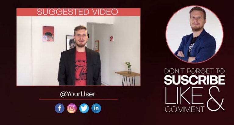 15+ Best YouTube End Screen Templates for 2025 | Design Shack