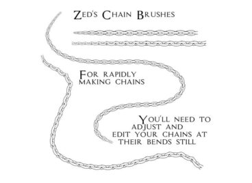 15+ Best Chain Brushes for Procreate & Photoshop (Free & Pro) | Design ...