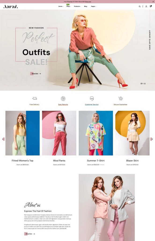 20+ Best Multipurpose Shopify Themes for Every Kind of Store - Blog of ...