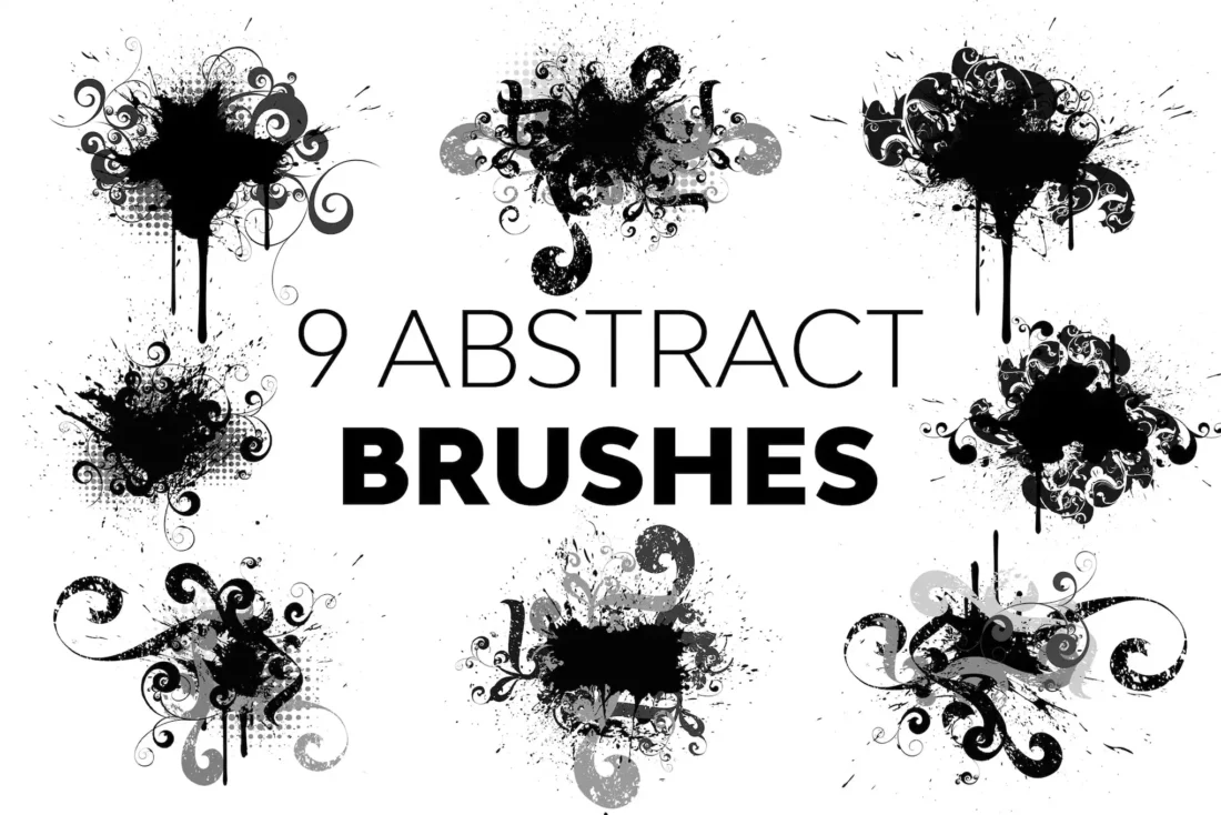 Abstract Brushes | Design Shack