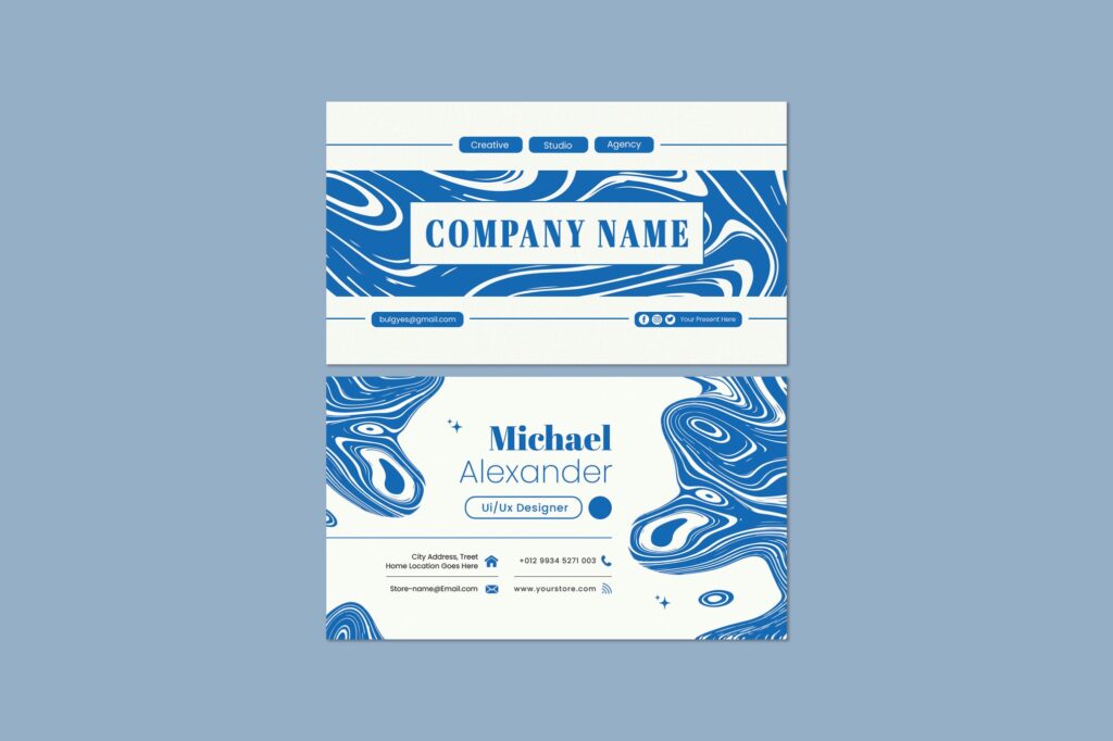 50+ Best Modern Business Card Templates 2025 (Word + PSD)