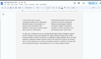 How to Make Columns in Google Docs | Design Shack