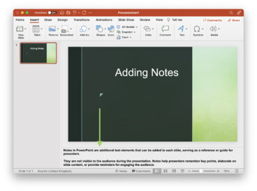 How to Add Notes to PowerPoint – Yes Web Designs