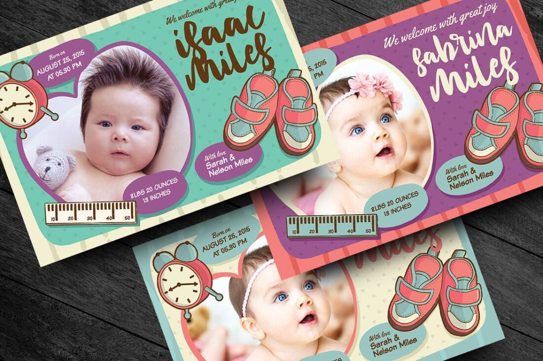 20+ Pregnancy & Baby Announcement Templates (Cards, Flyers & More ...