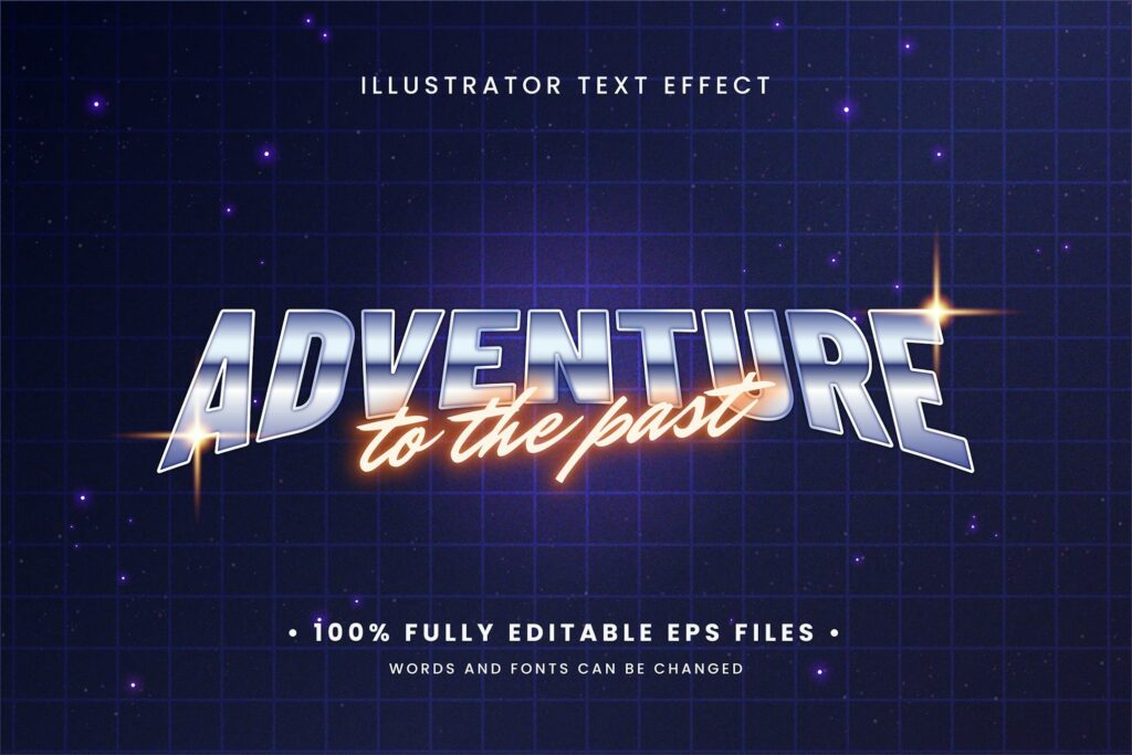 25+ Best Illustrator Text Effects | Design Shack