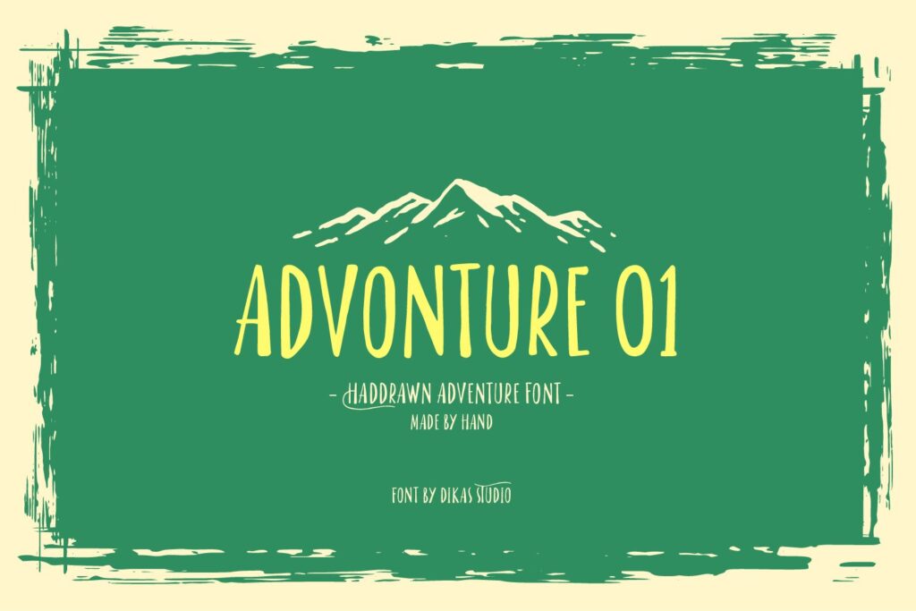 25+ Best Outdoor & Adventure Fonts | Design Shack