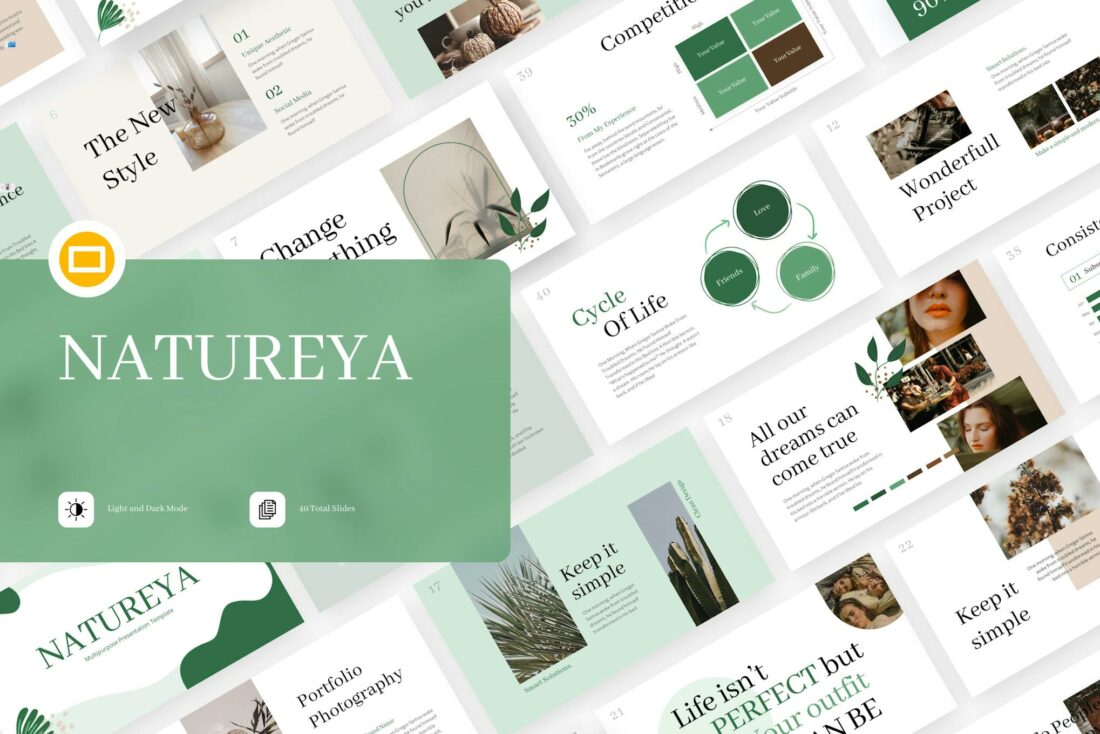 40+ Minimalist + Simple Google Slides Themes (Minimal Designs) | Design Shack