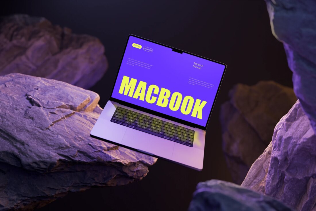 100+ MacBook Mockup PSD Templates 2025 - Shack Design