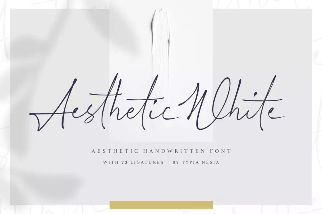 Aesthetic White Font | Design Shack
