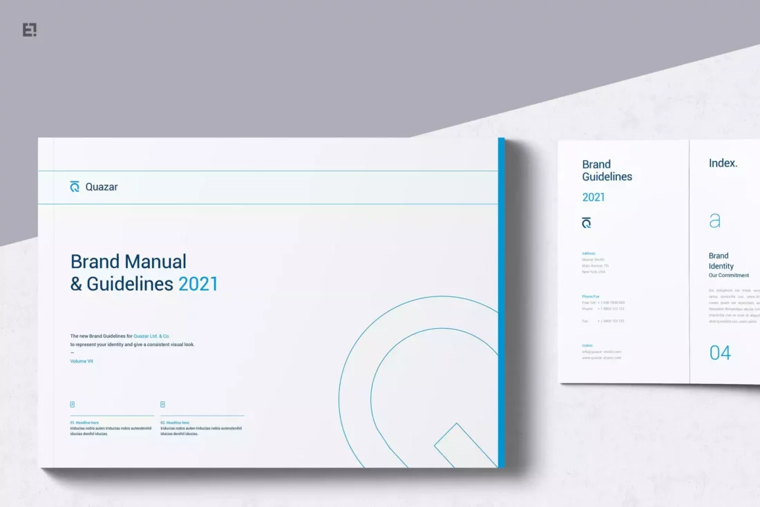 Brand Manual Template for Affinity Publisher | Design Shack