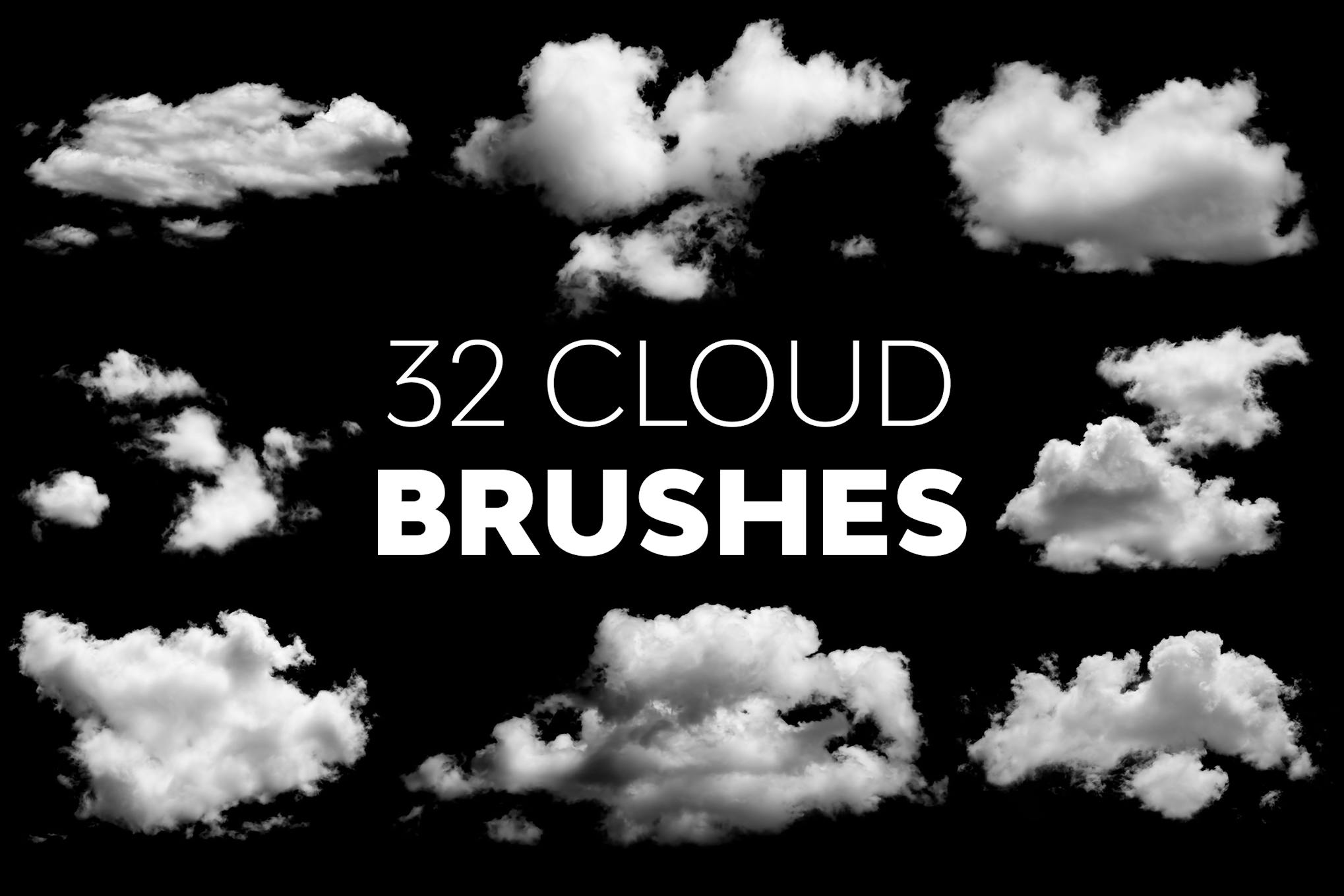 Various Cloud PS Brushes | Design Shack