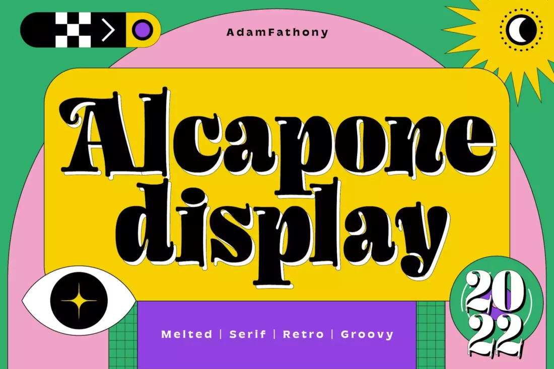 Alcapone Groovy Font | Design Shack