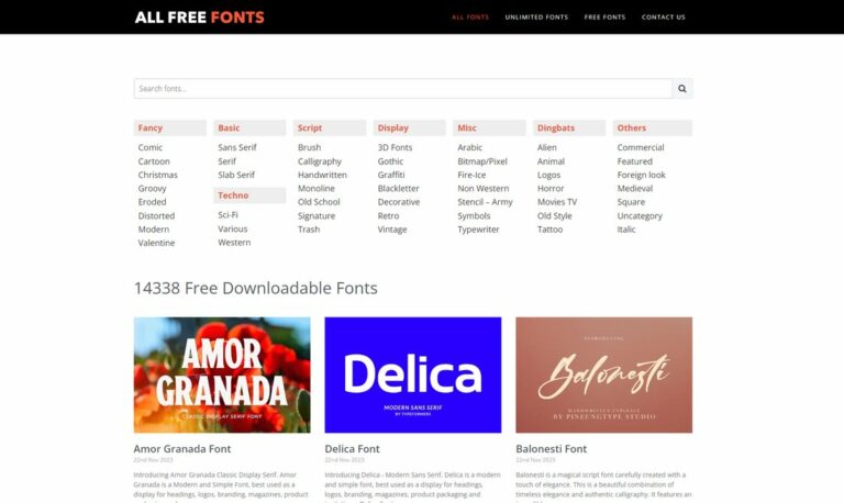 20+ Best Places to Find Free Fonts - Shack Design