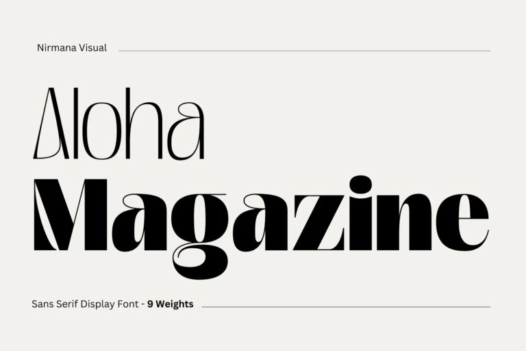 25+ Best Magazine Fonts for Stylish Titles & Cover Designs | Design Shack