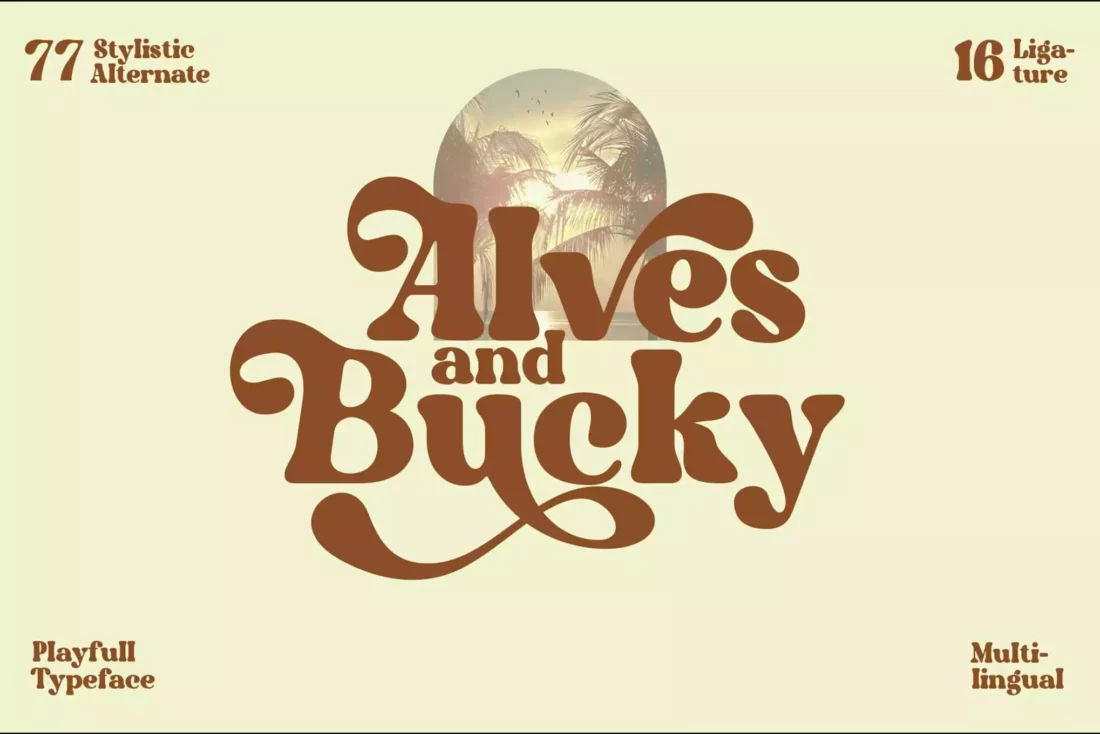 Alves & Bucky Font | Design Shack