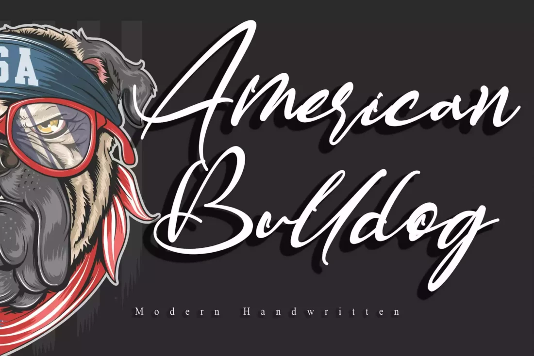American Bulldog Font | Design Shack
