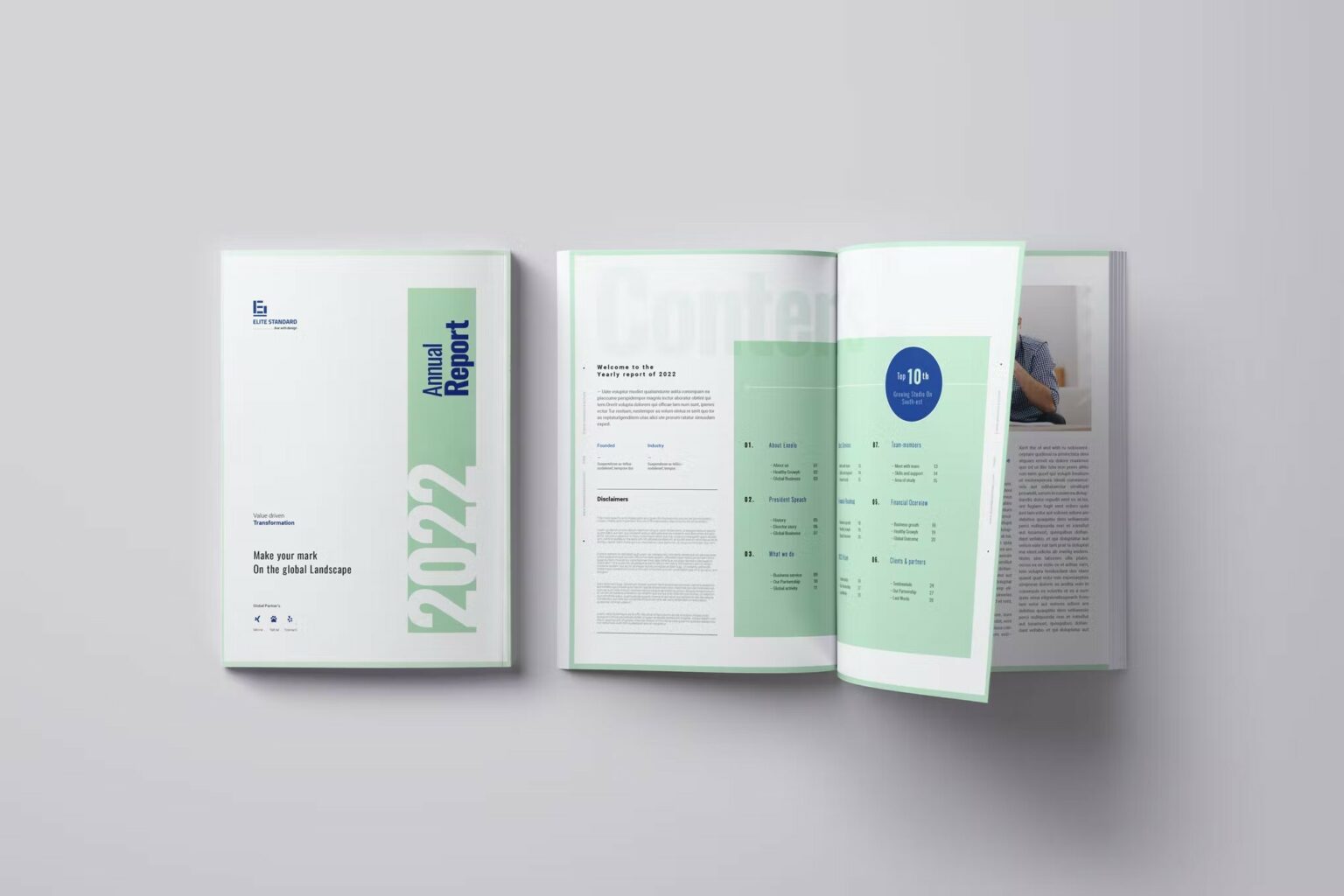 50+ Annual Report Templates (Word & InDesign) 2022 - Shack Design