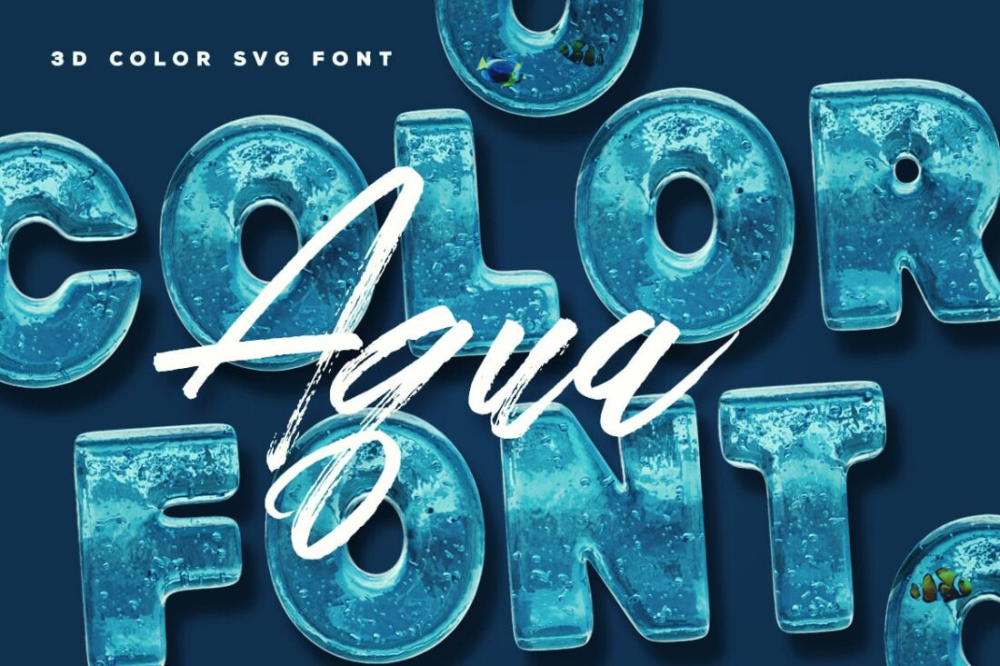 20+ Best Water Fonts (+ Fonts That Look Like Water) | Design Shack