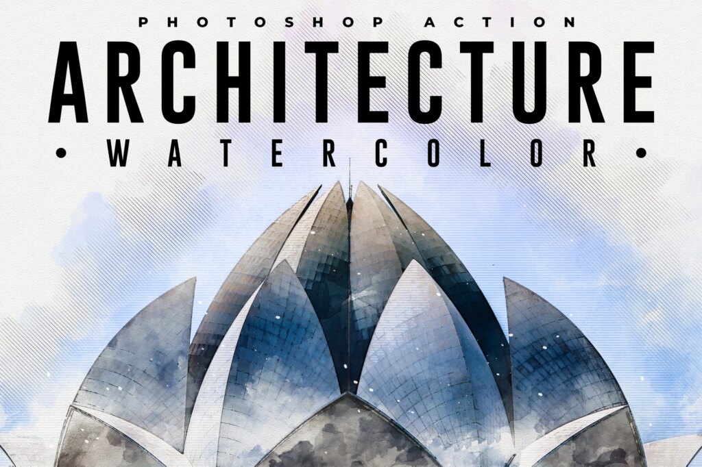 Arsitektur 20+ ActionsEfek & Preset (Untuk Photoshop + Lightroom ...