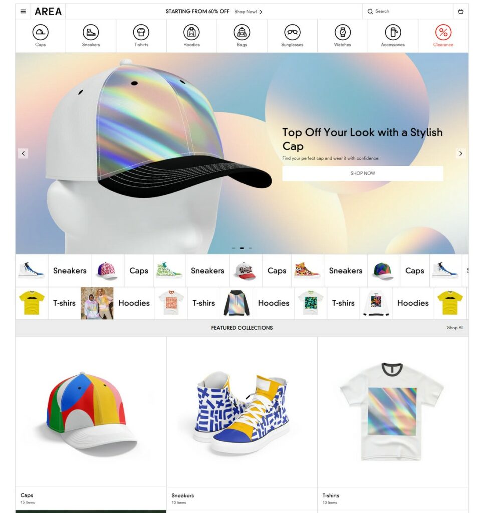 17+ Tema Shopify Minimal Dengan Desain Bersih & Minimalis - desainae.com