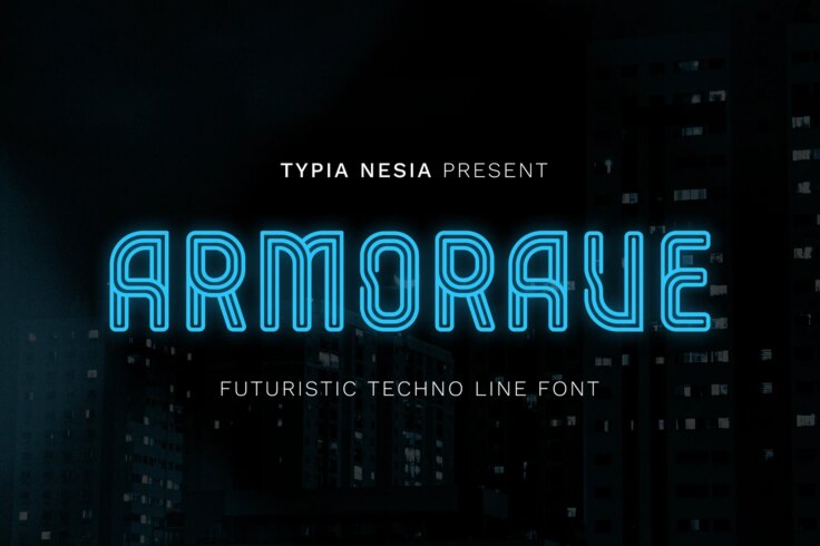 25+ Best Line Fonts With Creative Letterforms | Design Shack