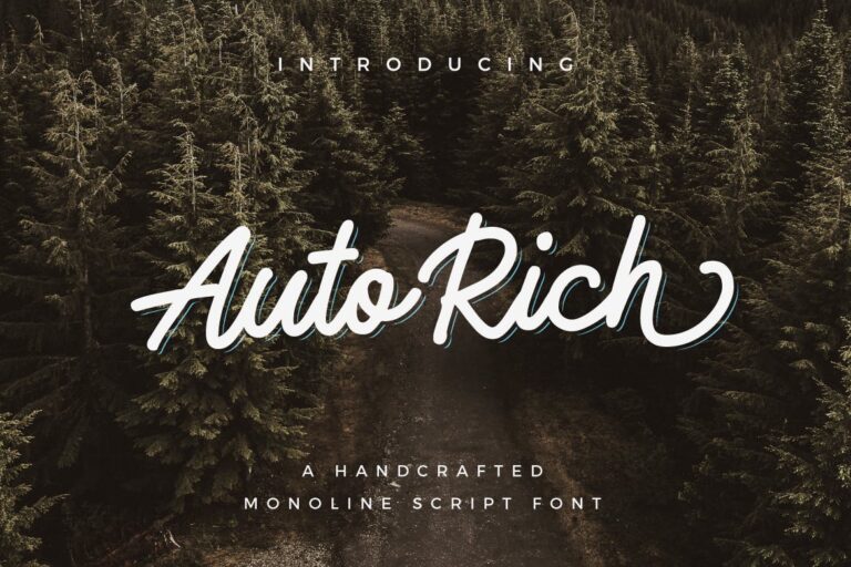 25+ Best Monoline Fonts for Creative Design Projects | Design Shack