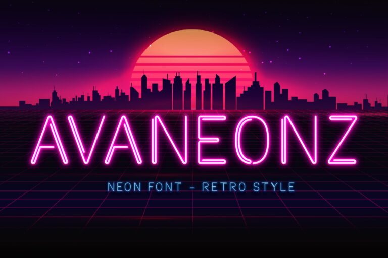 25+ Best Neon Sign Fonts | Design Shack