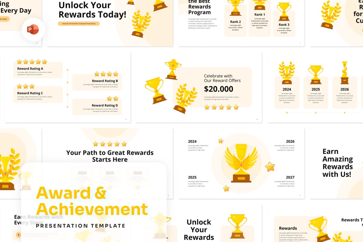 17+ Best Award Show PowerPoint Templates | Design Shack