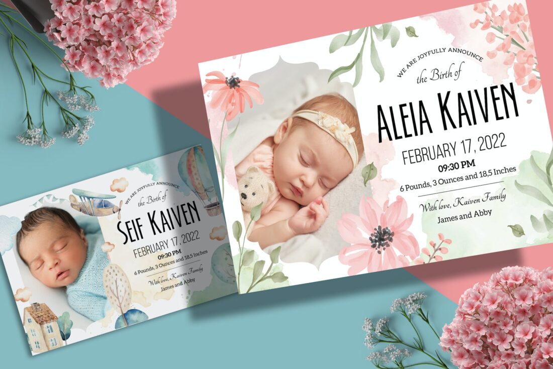 20+ Pregnancy & Baby Announcement Templates (Cards, Flyers & More ...