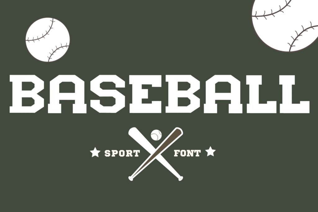 35+ Baseball Fonts (Script & Cursive Jersey + Logo Fonts) 2025 | Design ...