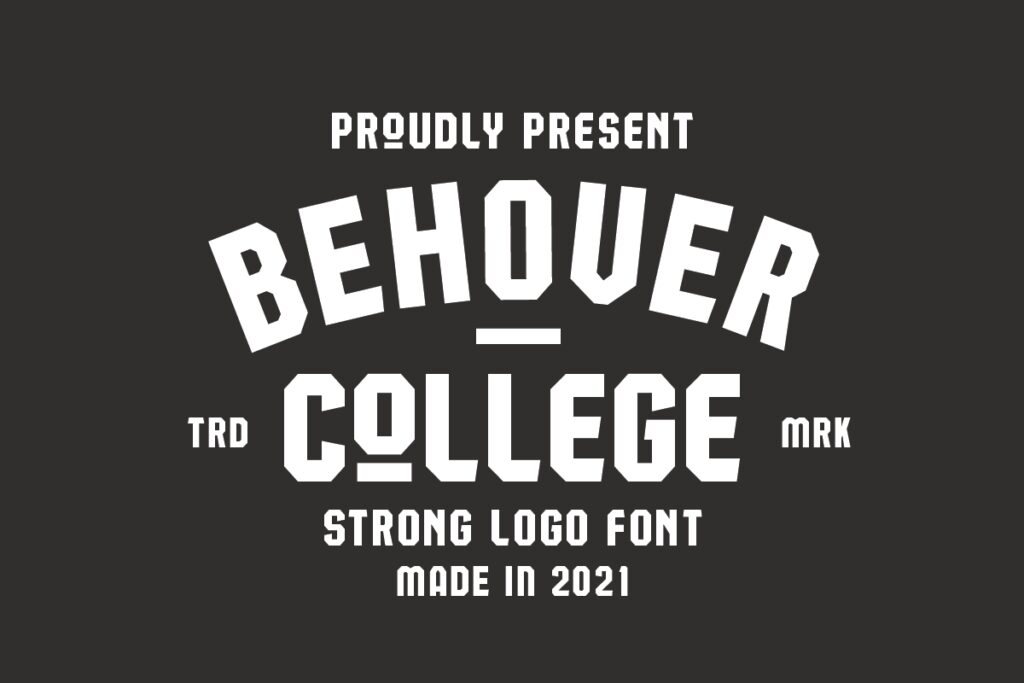 20+ Best Collegiate & College Fonts | Design Shack